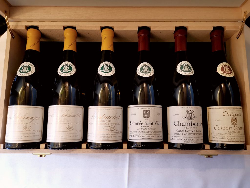 Bourgogne Un Exceptionnel Coffret De Grands Crus Par Louis Latour