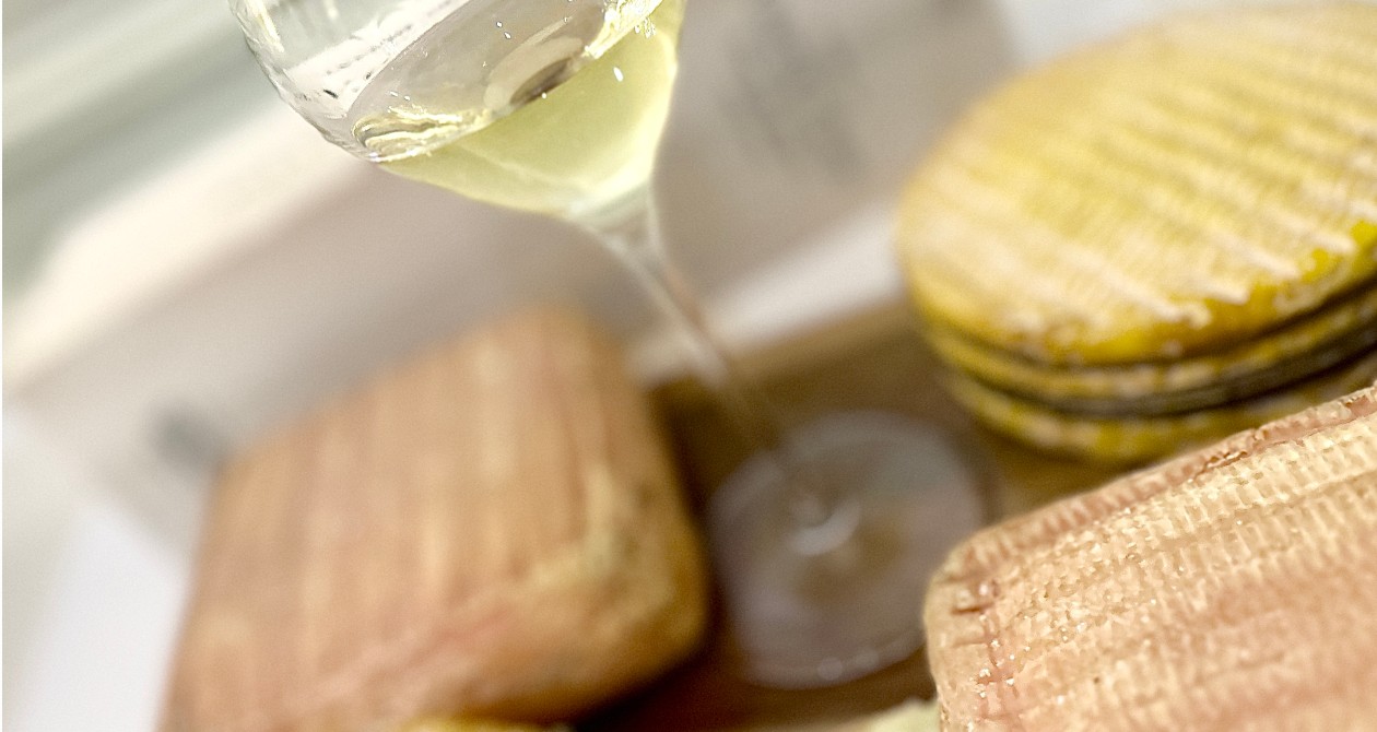Le Château d’Avize servi avec fromages par Leclerc-Briant