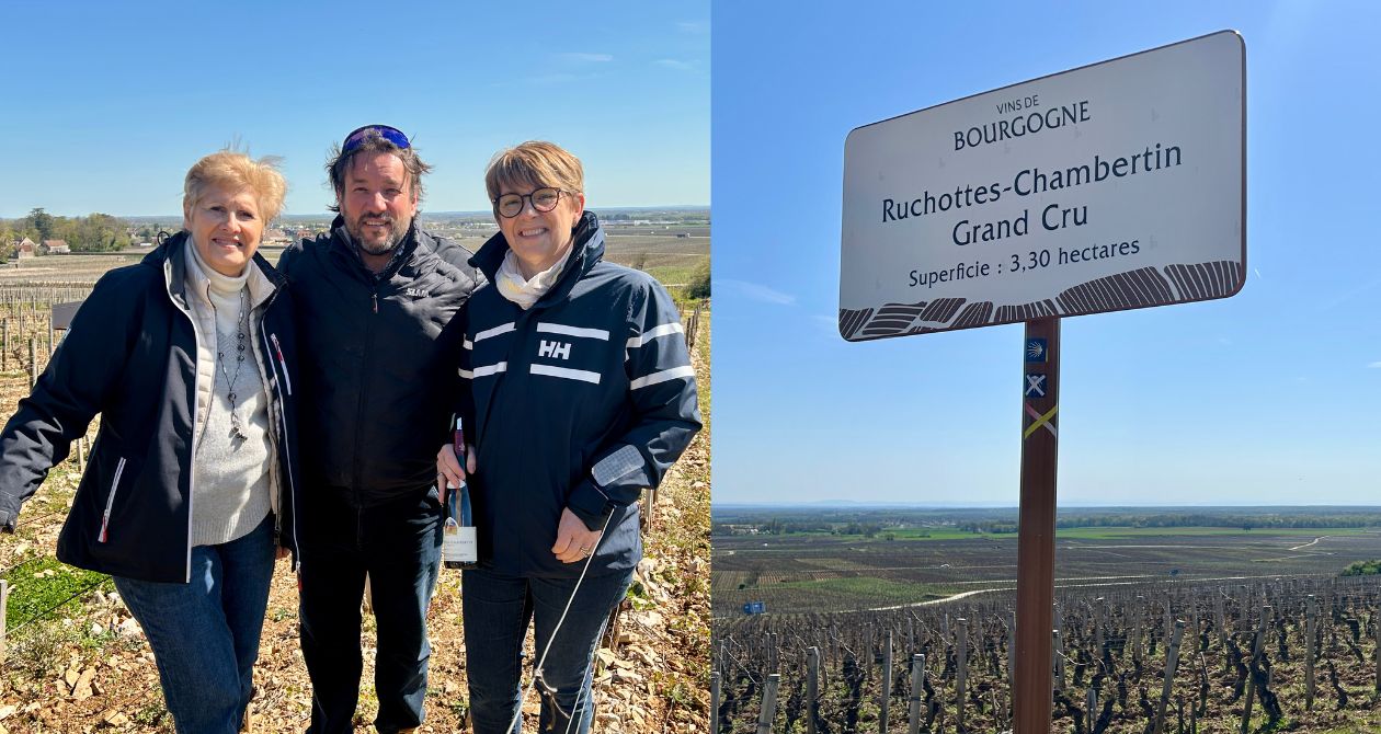 Antoine Cornic à la voile et au vin avec le domaine Mugneret-Gibourg